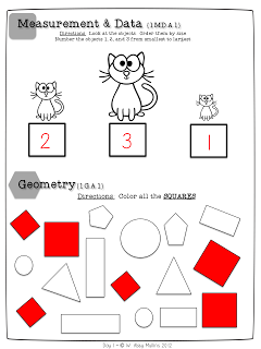 First Grade CCSS End of the Year Review! - Babbling Abby
