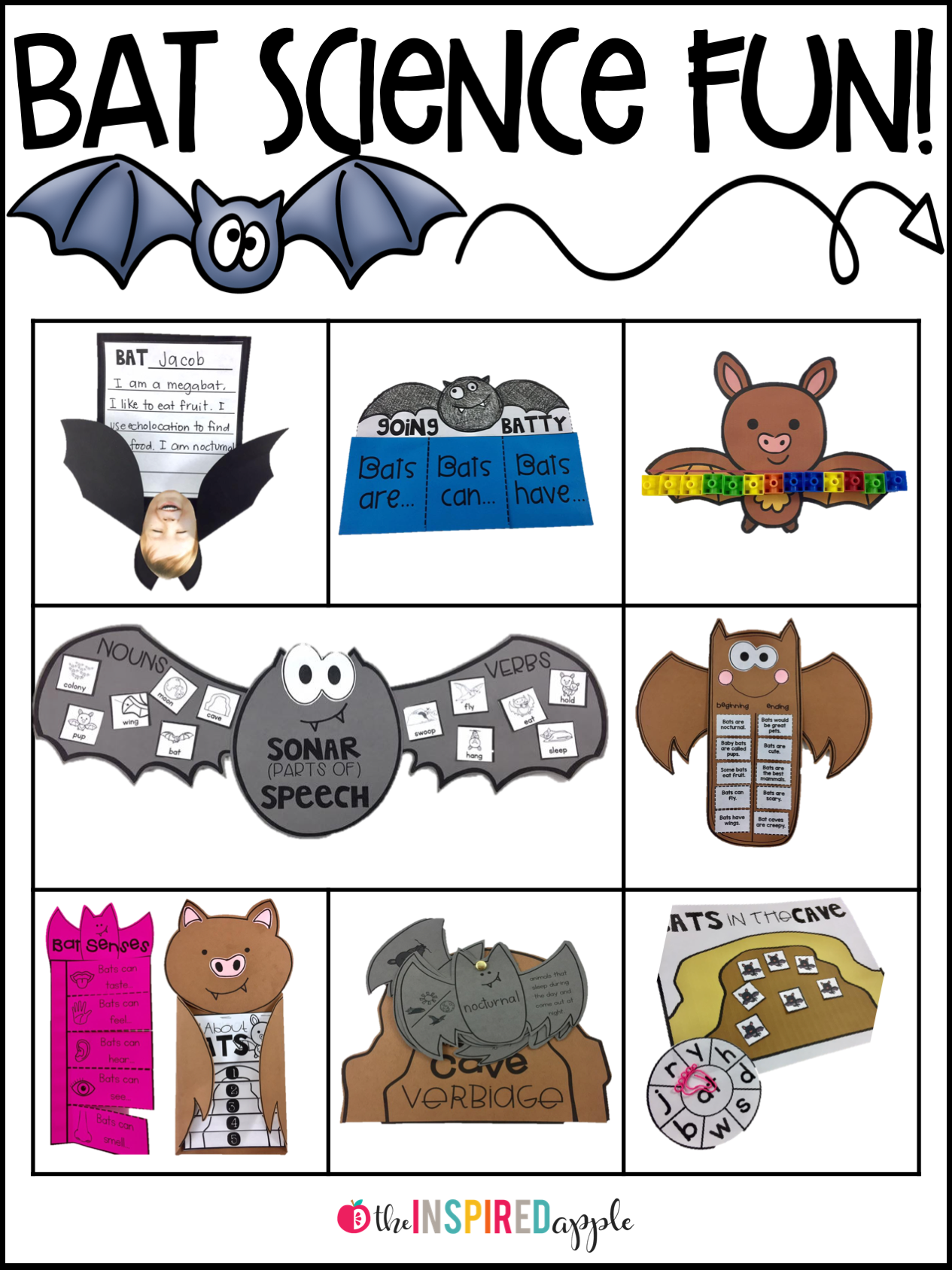 Bat Activities for Primary Students! - Babbling Abby