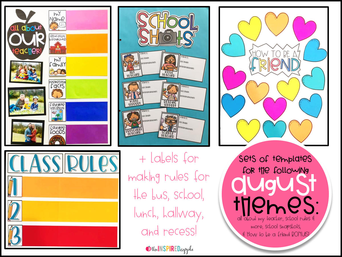 TONS of Back to School Activities! - Babbling Abby