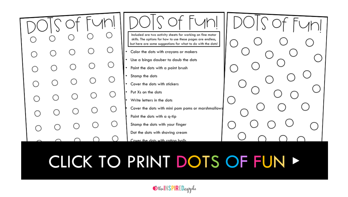 Print Dots of Fun! - Babbling Abby