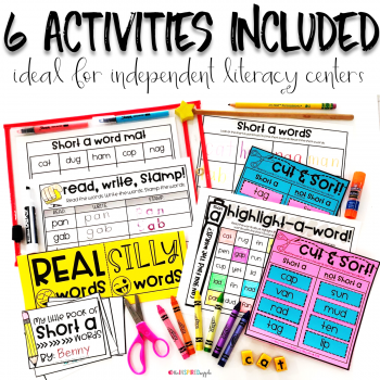 Literacy Centers: Word Work Activities - Babbling Abby