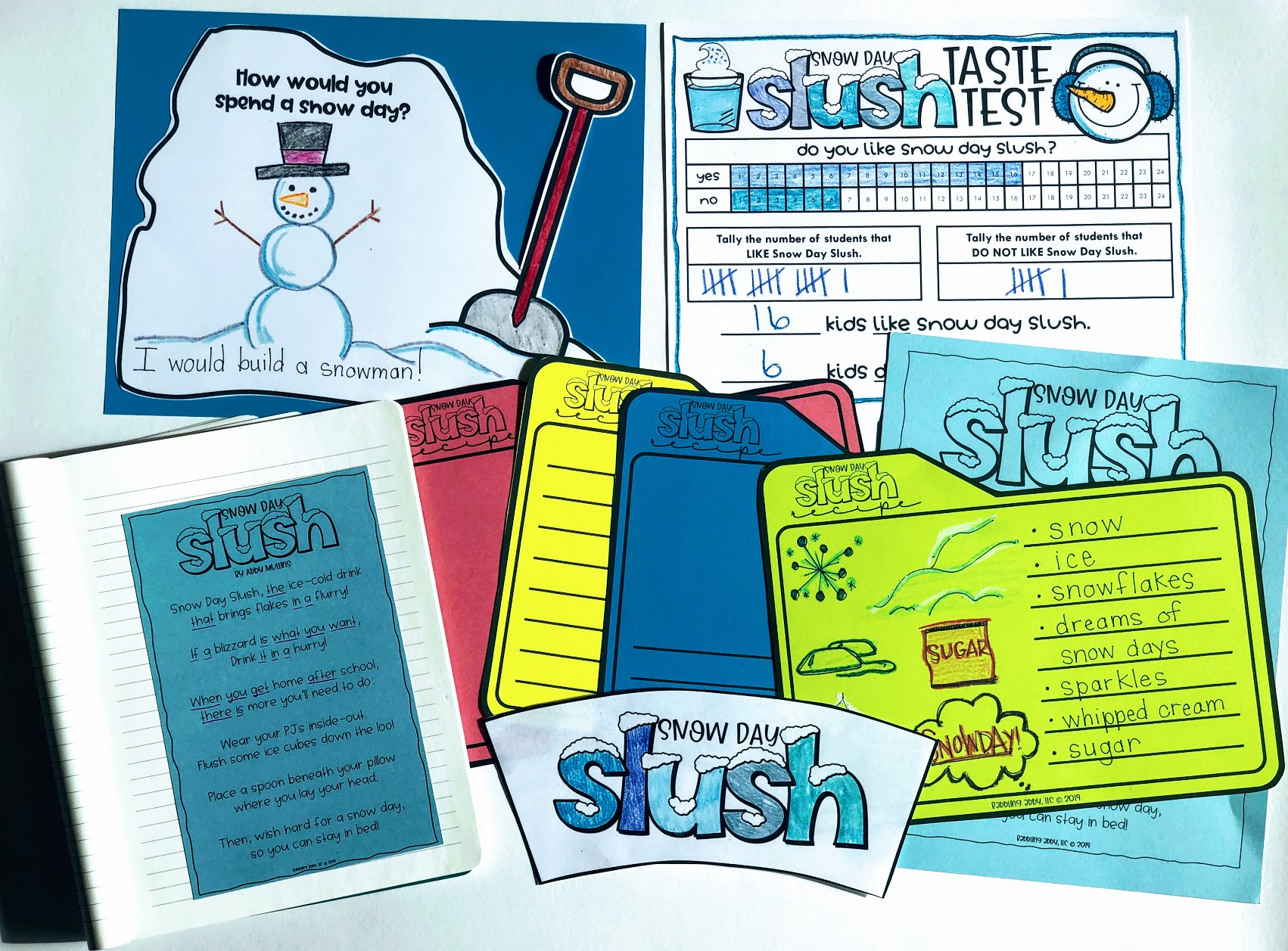 How to Make Snow Day Slush - Babbling Abby