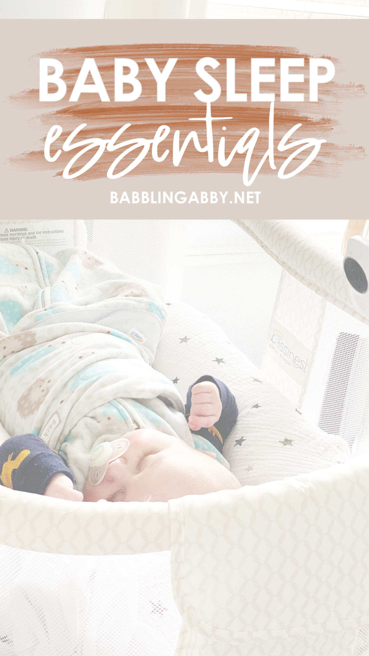 Newborn Baby Sleep Essentials - Babbling Abby