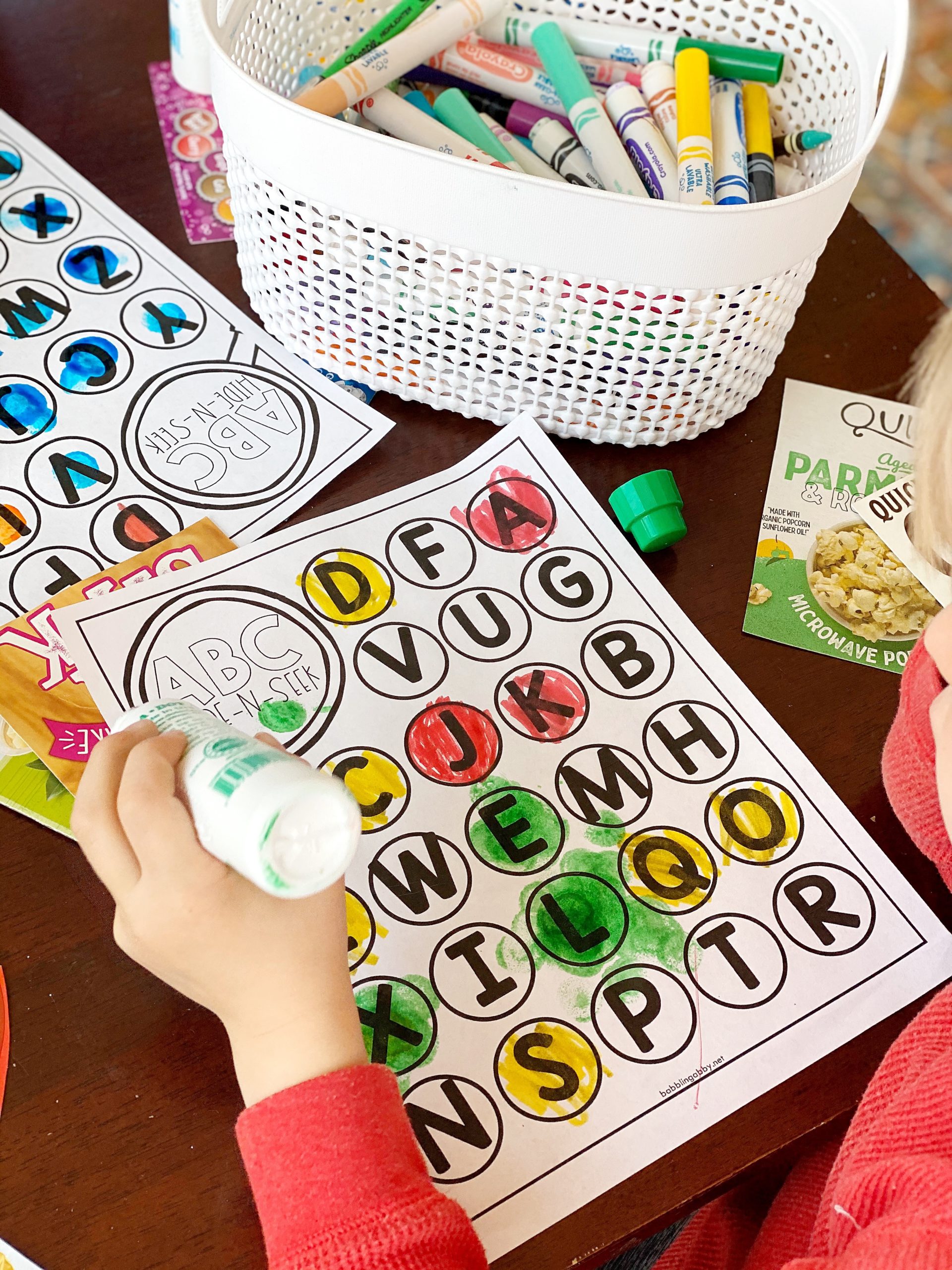 Free Pre-K Worksheets, Puzzles and Games - Babbling Abby