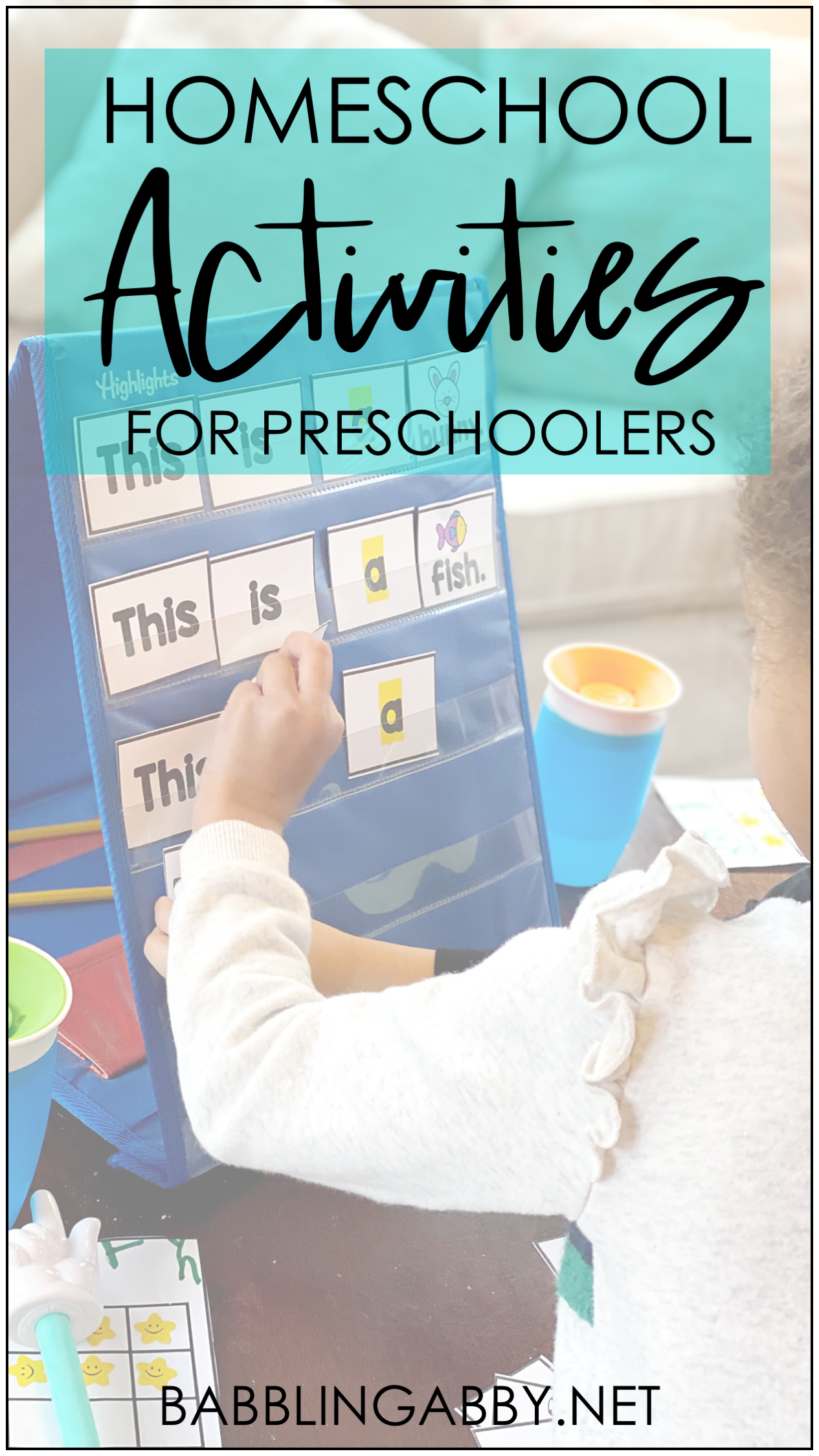This post shares homeschool activities for preschool and ...