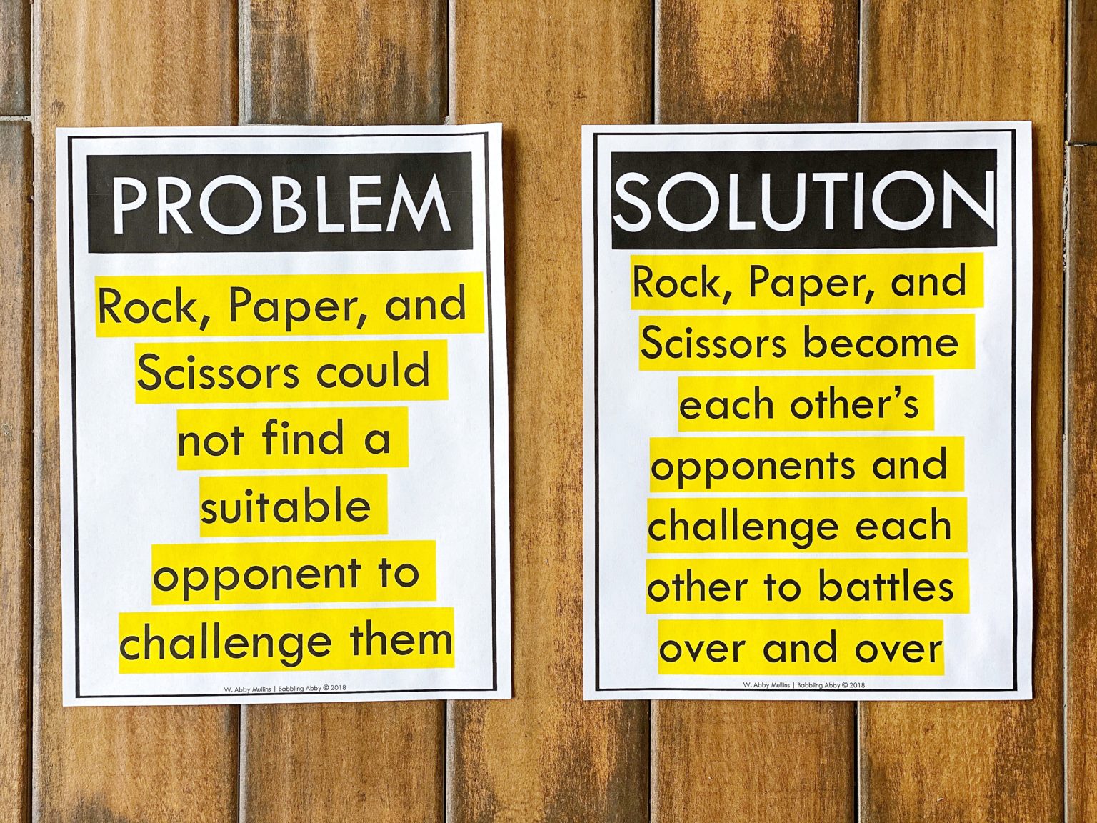 The Legend of Rock, Paper, Scissors Video Lesson - Babbling Abby