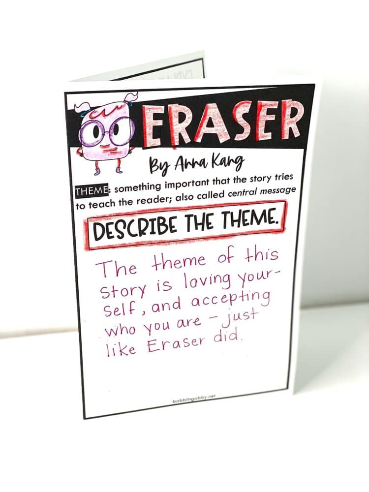 Video & Free Activities for the Book, Eraser - Babbling Abby