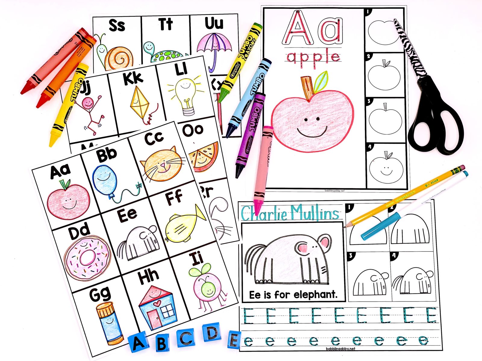 A Fun Way to Teach the Alphabet to Kindergarteners - Babbling Abby