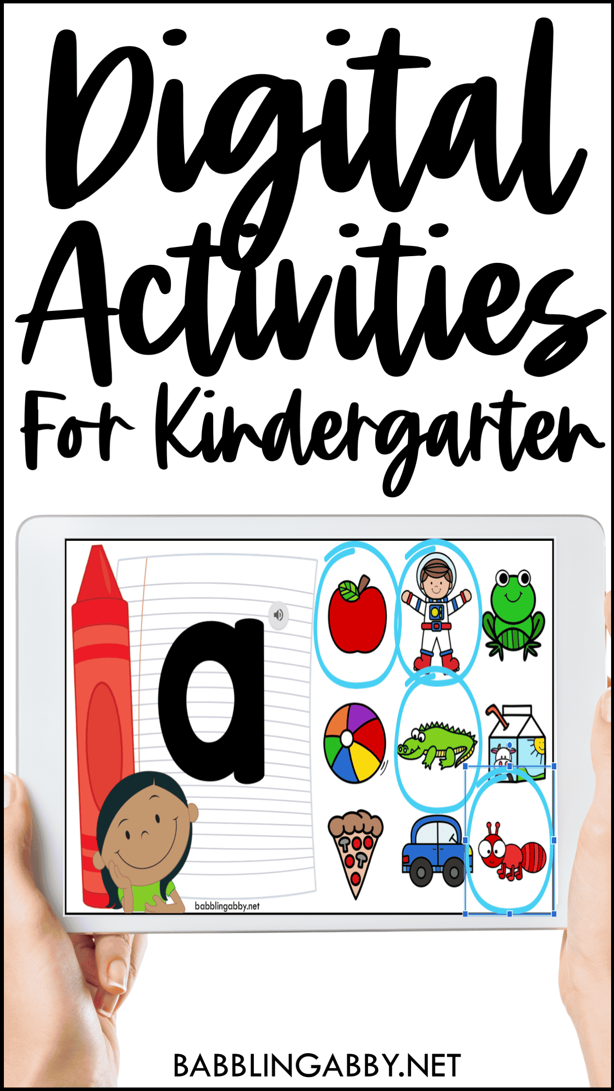 Are you teaching kindergarten virtually? These ELA and math digital ...