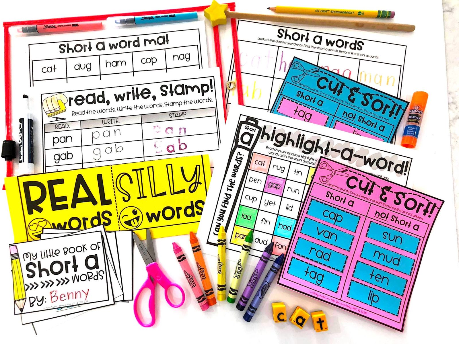 How To Practice Short Vowels & CVC Word Fluency - Babbling Abby