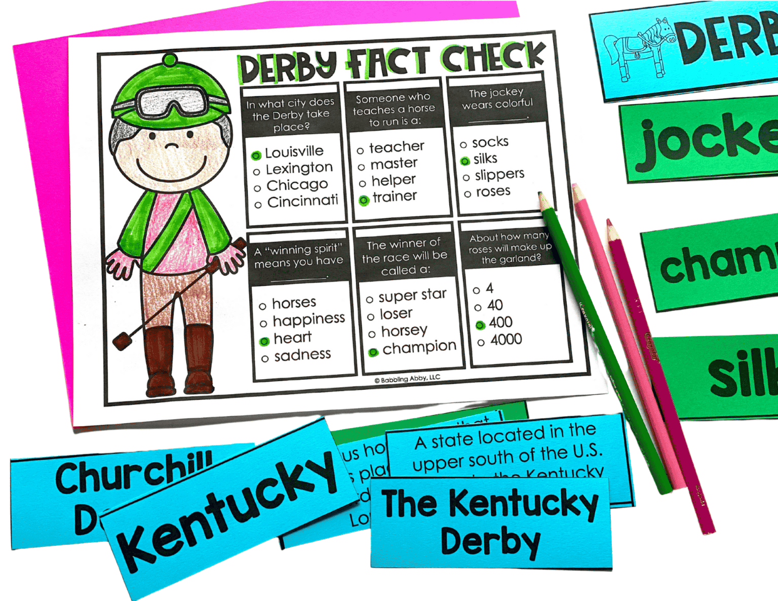 The Best Kentucky Derby Activities for Kids - Babbling Abby