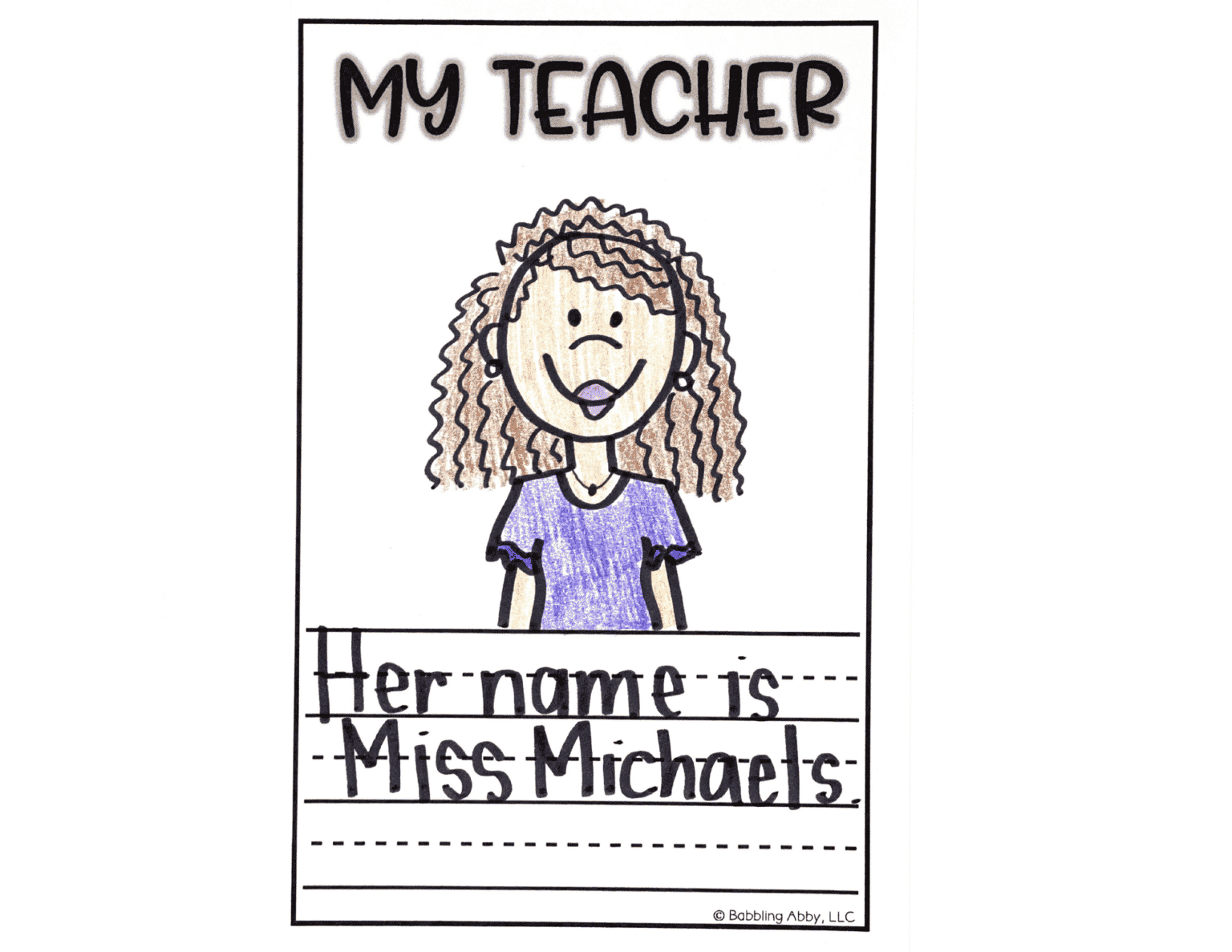 The Best Back to School Activities for First Grade - Babbling Abby
