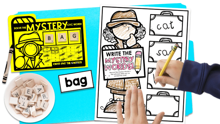 Fun & Easy Spelling Activities for Word Work Centers