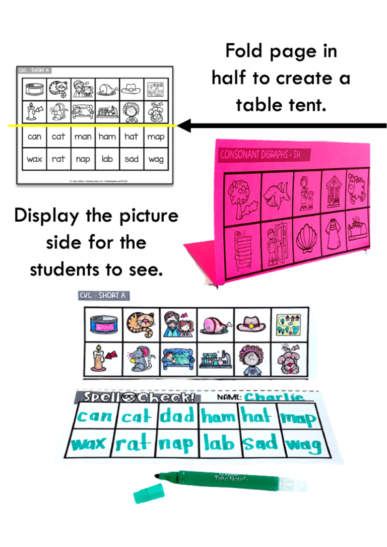 Fun & Easy Spelling Activities for Word Work Centers