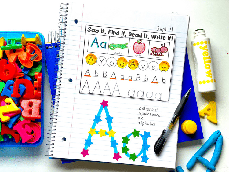 Kindergarten RTI: Letter Identification & Recognition - Babbling Abby